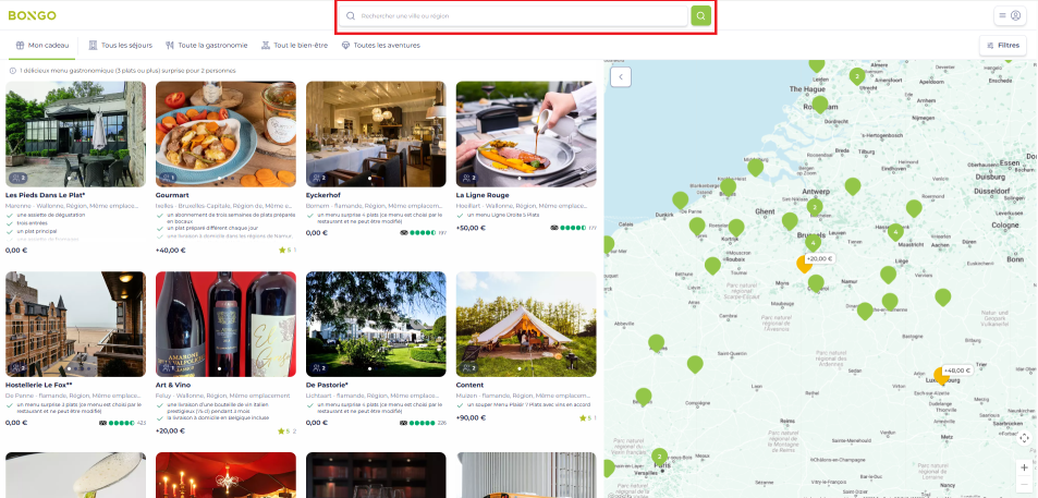 Comment réserver mon activité (Aventure & Loisirs, Bien-être, Gastronomie)